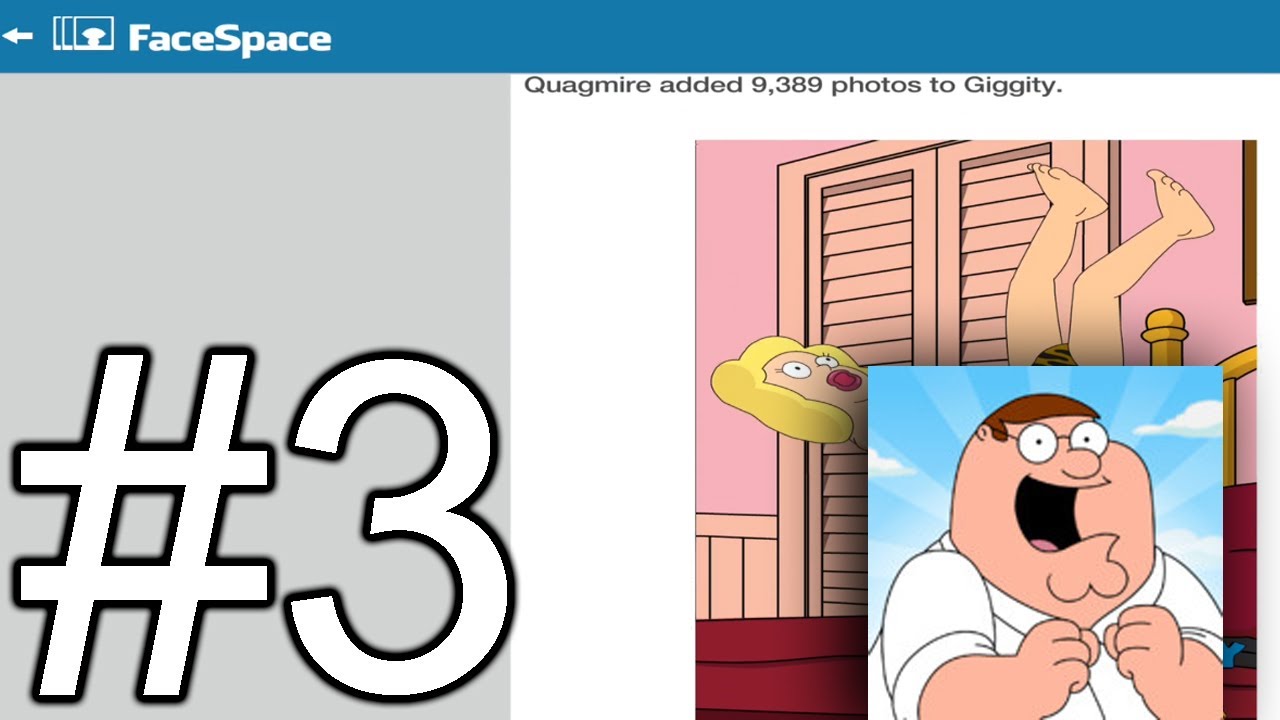 Family Guy: QS - FaceSpace & Bruce [Episode 3] - YouTube