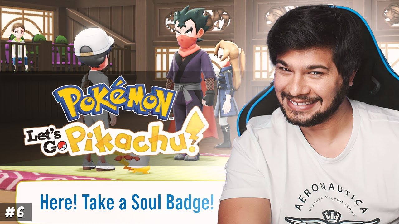EP-6 | POKEMON | SOUL BADGE #hindigameplay #letsgopikachu - YouTube