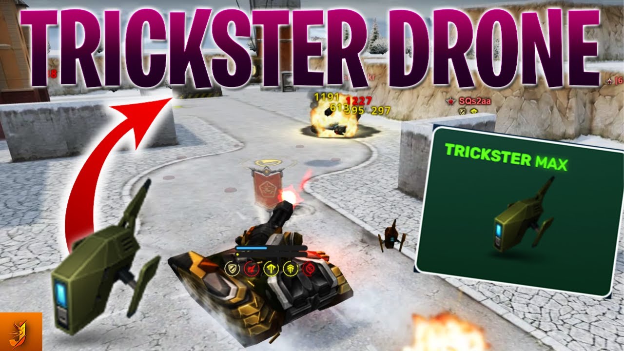 Tanki Online - Drone Series #1 | Trickster Explained & Highlights ...