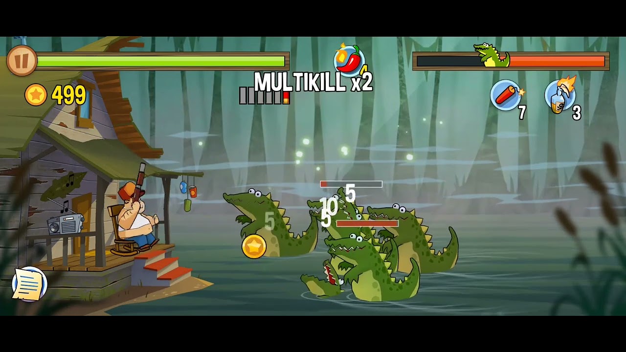 Swamp Attack 1 Episode 1 level-6 | Monster Tsunami - YouTube