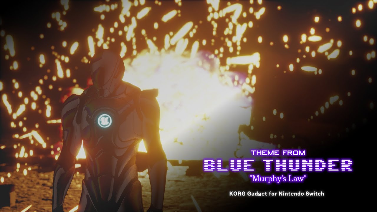 Blue Thunder Theme - KORG Gadget for Nintendo Switch - YouTube