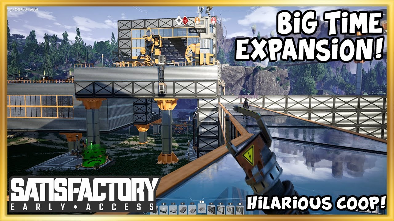 Starting a Mega Compound! - Satisfactory Moments - YouTube