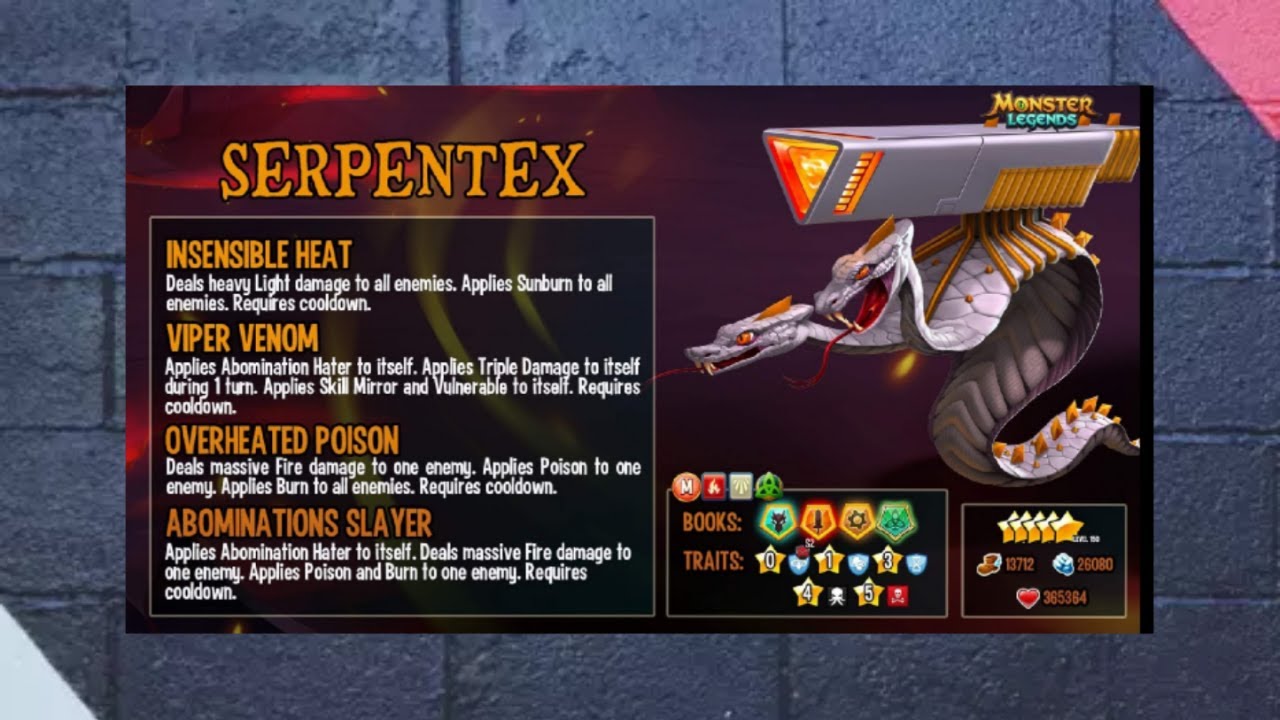 Monster Legends - Breed Mythic Serpentex In New Breeding Event - YouTube