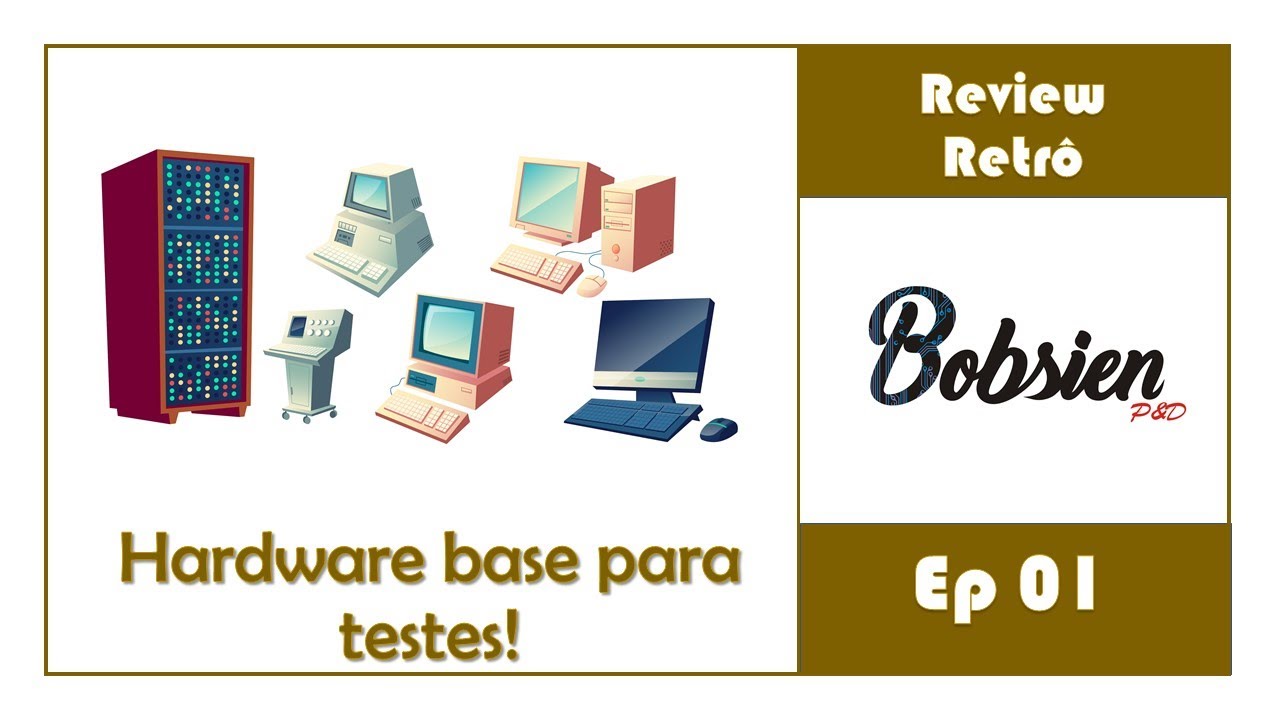 ReviewRetro 01 - Montando o Hardware para testes! - YouTube
