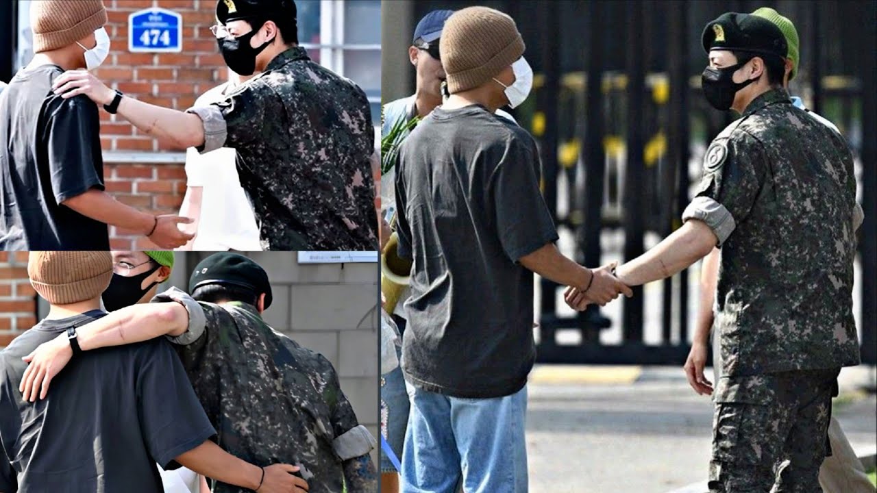 Taekook /Vkook at Jin’s Discharge Celebration: Holding Hands & Sharing ...