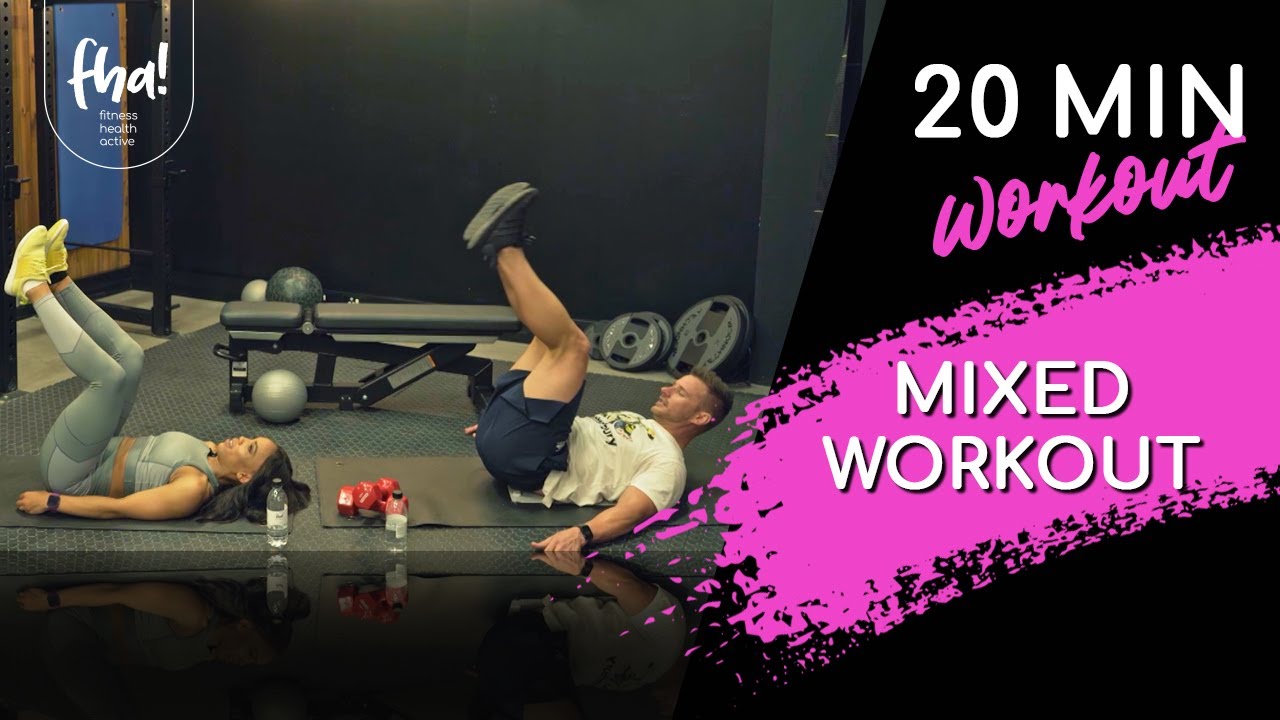 20 MINUTE MIXED WORKOUT | 5 Colour Fitness Season 3 - YouTube
