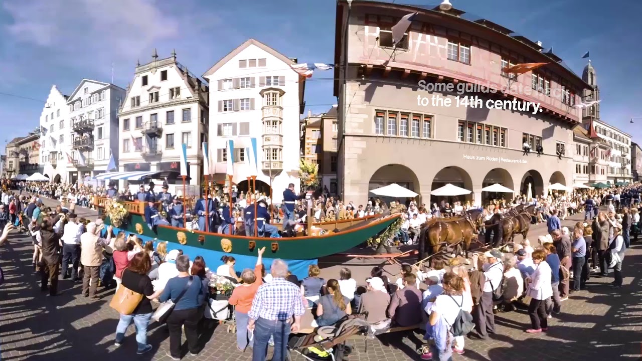 Sechseläuten 360° – Zurich Spring Festival - YouTube
