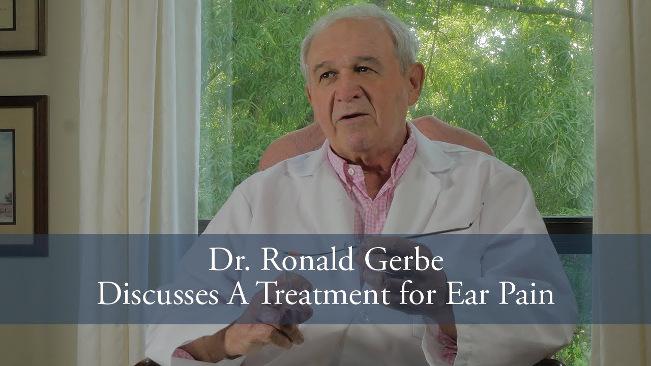 Dr. Ronald Gerbe Discusses Eustachian Tube Dysfunction & Balloon ...