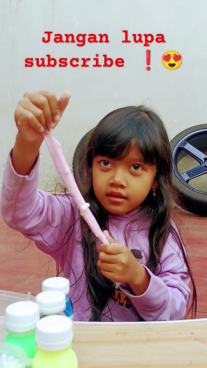 yeayyy🎉 berhasil bikin slime, kalian bisa coba juga ya dirumah🤗 #slime #slimeasmr #tutorial # ...