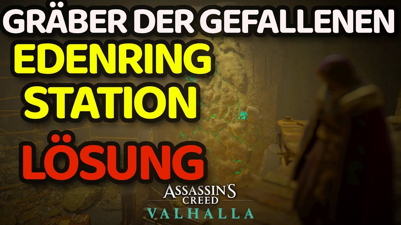 Assassins Creed Valhalla Edenring Station Gräber der Gefallenen Trophy ...