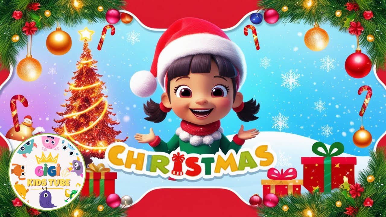 Toddler Learning Nursery Rhyme Santa Claus & Christmas Song for ...