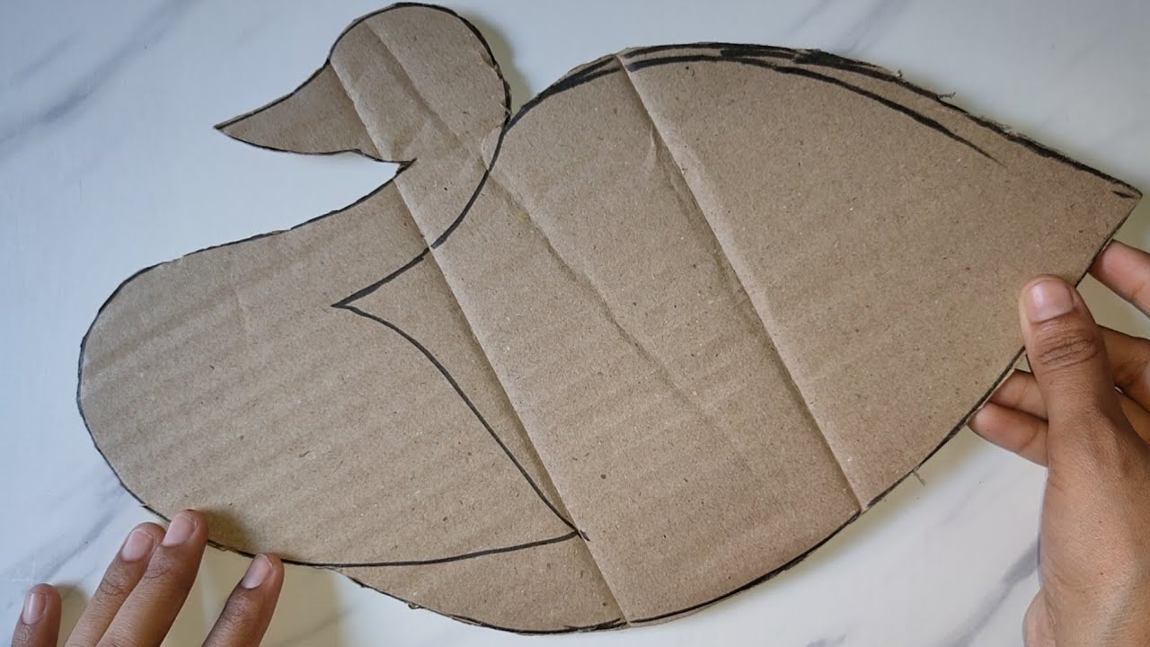 How to make Peacock wall hanging out of waste cardboard. How to make a ...