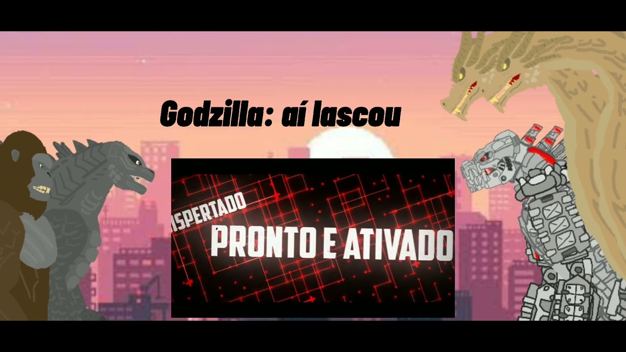 kaijus reagem ao rap do Mecha godzilla (Papyrus da batata) - YouTube