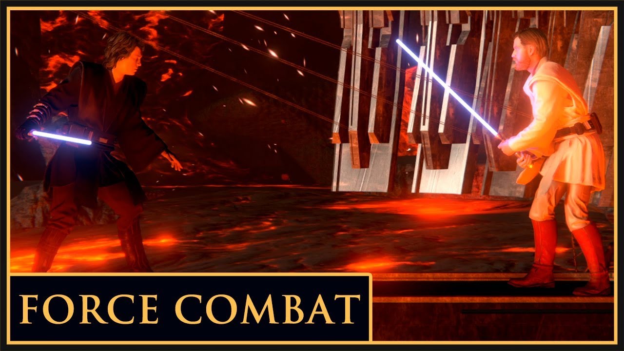 FORCE COMBAT: Un juego de lucha Star Wars (Fan made) - YouTube