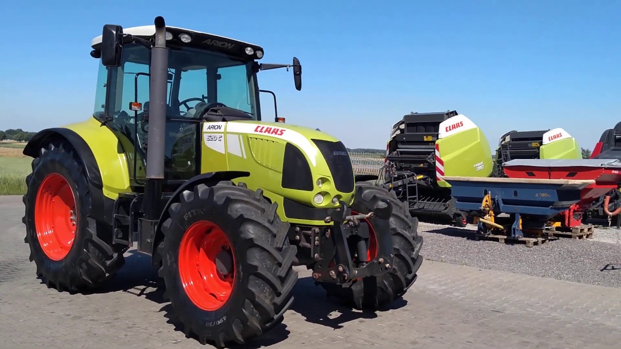 Claas Arion 620C - YouTube