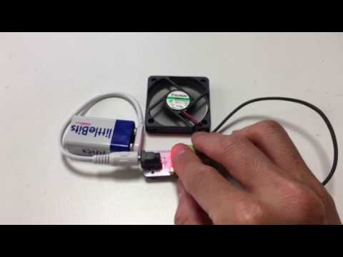 littleBits Fan - YouTube