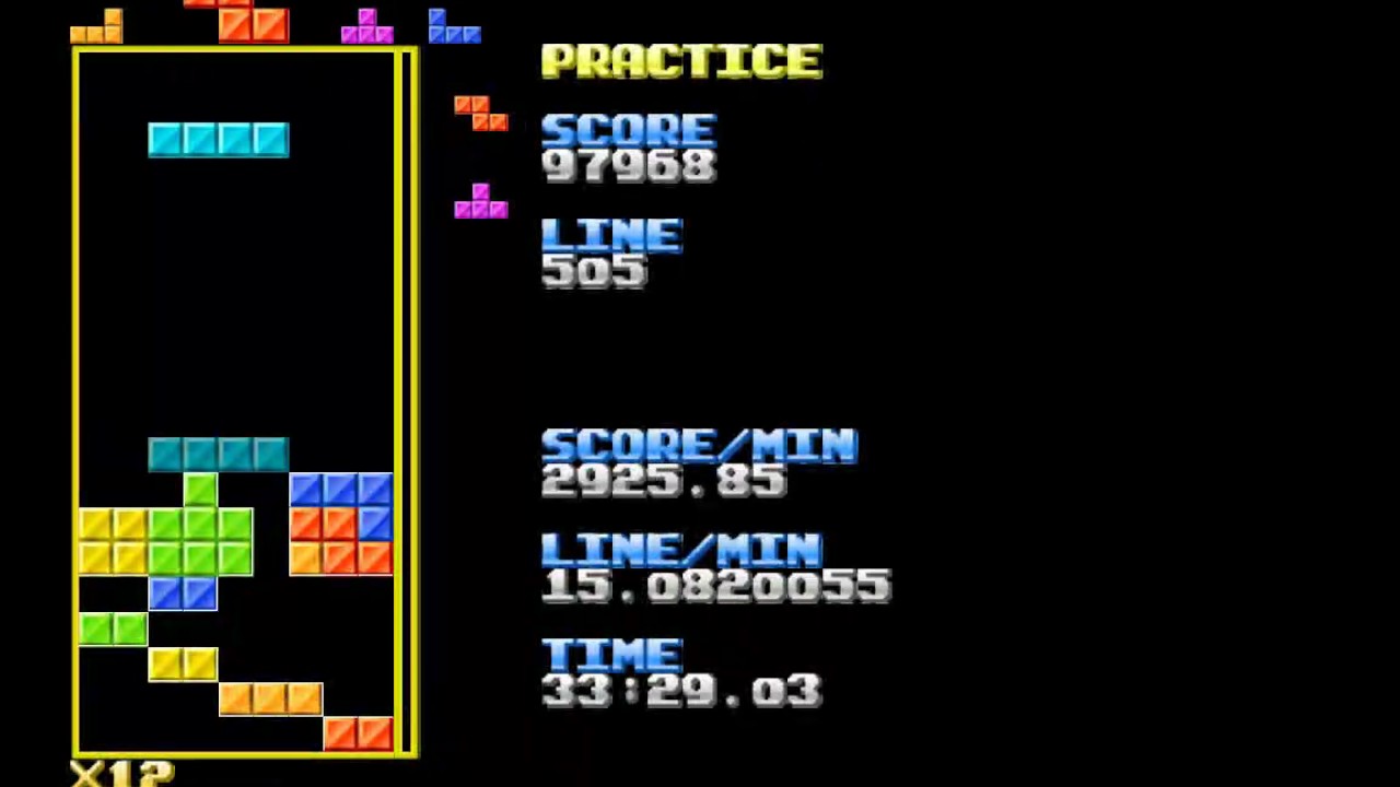 Tetris Pattern - Custom Rainbow - YouTube