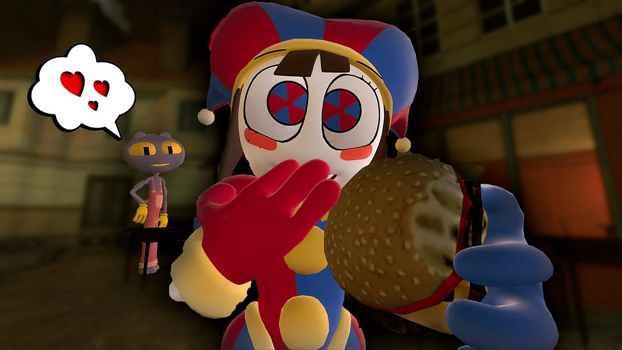 Pomni Love Story! Amazing Digital Circus | Garry's Mod - YouTube