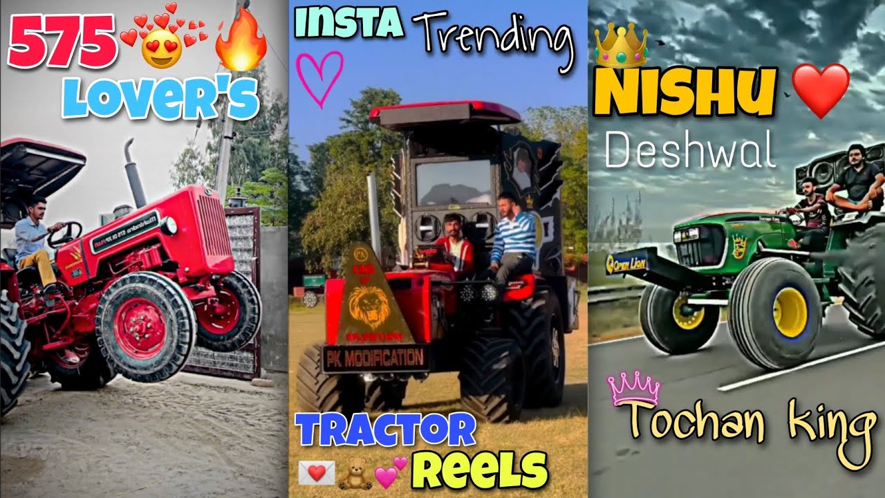 Dj Wala tractor Instagram Tractor reels video Modified tractor viral ...