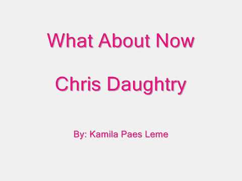Daughtry - What About Now (lyrics) - YouTube