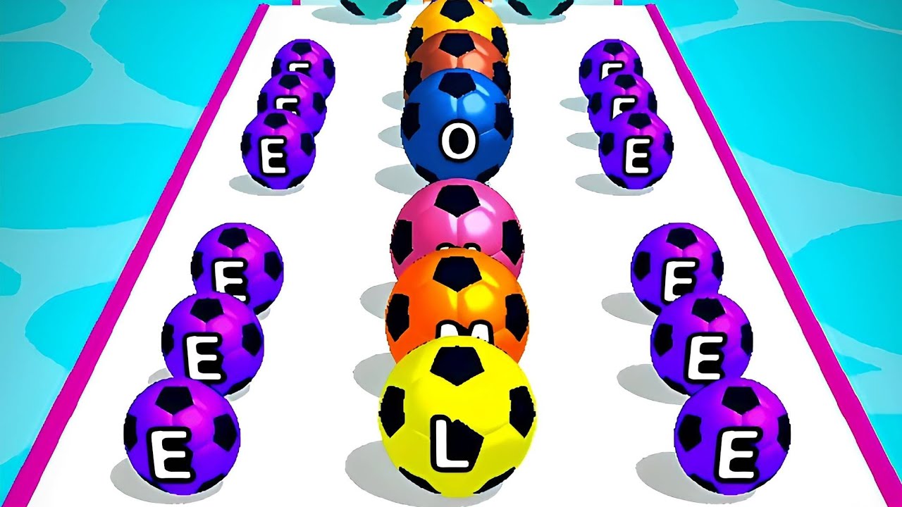 AZ Runner 2048 ABC Runner Max Levels A-Z Run Walkthrough Android ...