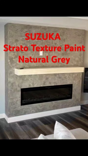 SUZUKA Strato Texture Paint SCT-302, Limewash Effect Paint, Natural ...