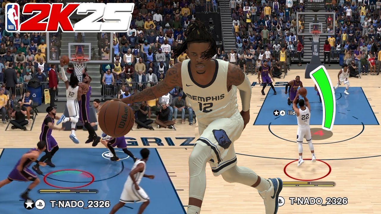Dominating NBA 2k25 Play Now Online With Ja And The Grizzlies - YouTube
