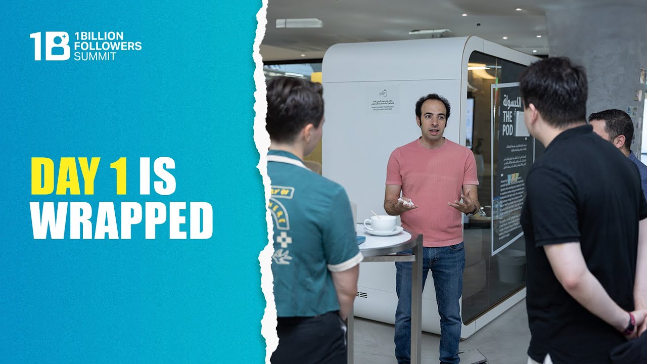Wrapping up Day 1 of the 1B Followers Summit Retreat! - YouTube