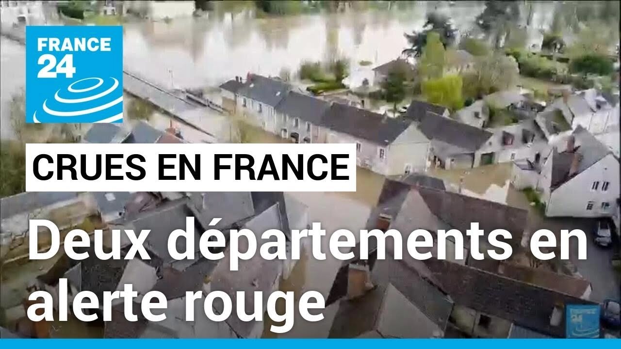 Crues en France : Deux départements en alerte rouge, une centaine d ...