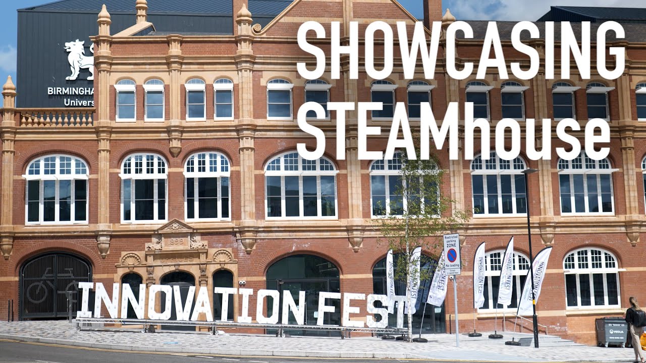 Showcasing STEAMhouse at Birmingham City University - YouTube