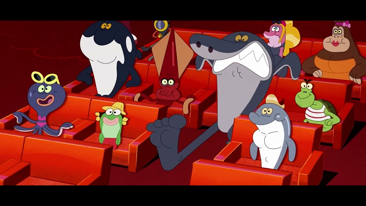A Big Cinema Zig And Sharko Marina Mermaid Episode 20 kid's cartoon ...