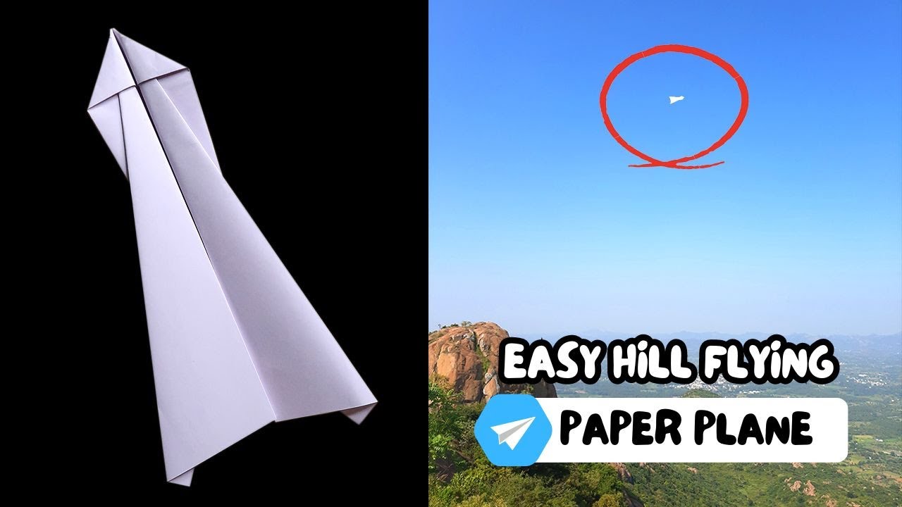 How to Make an Easy Paper Airplane in 1 Minute! (60 Seconds ...