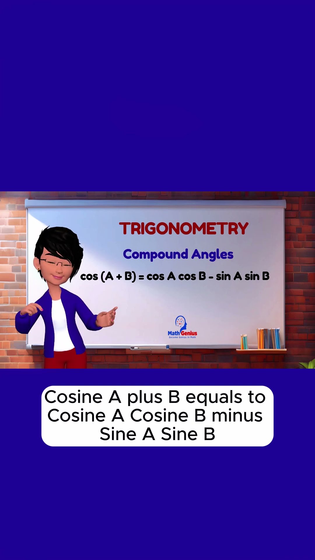 Review compound angles for cosine. #cosine #maths #trigonometry # ...