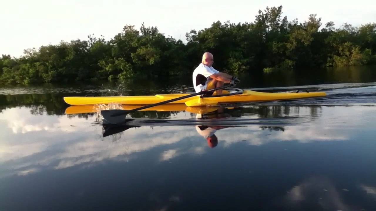 Day 7 - learning to scull in an Edon TS515 training scull - YouTube
