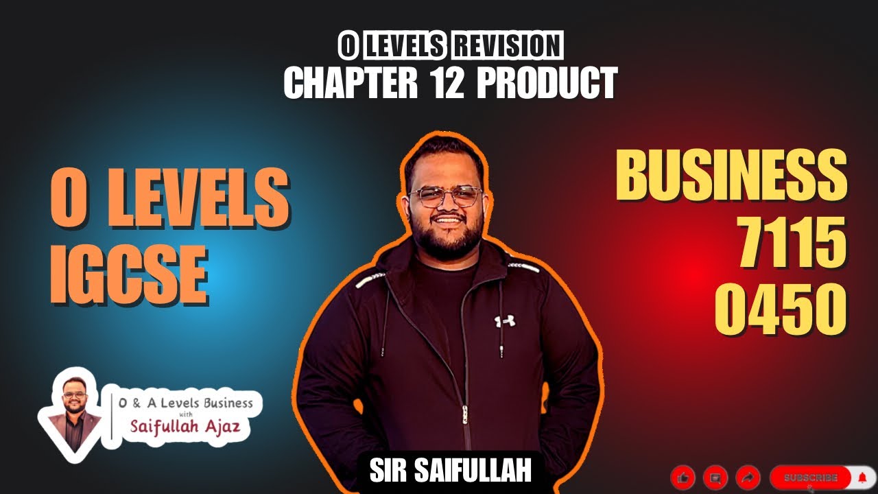 Revision Series: O Levels Business Chapter 12 | Marketing Mix | 7115/ ...