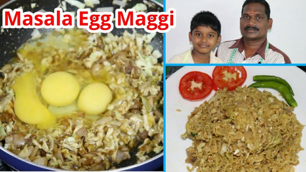 மேகி இப்படி செஞ்சி பாருங்க 😋 | Tasty Egg Maggi Recipe | Balaji's ...
