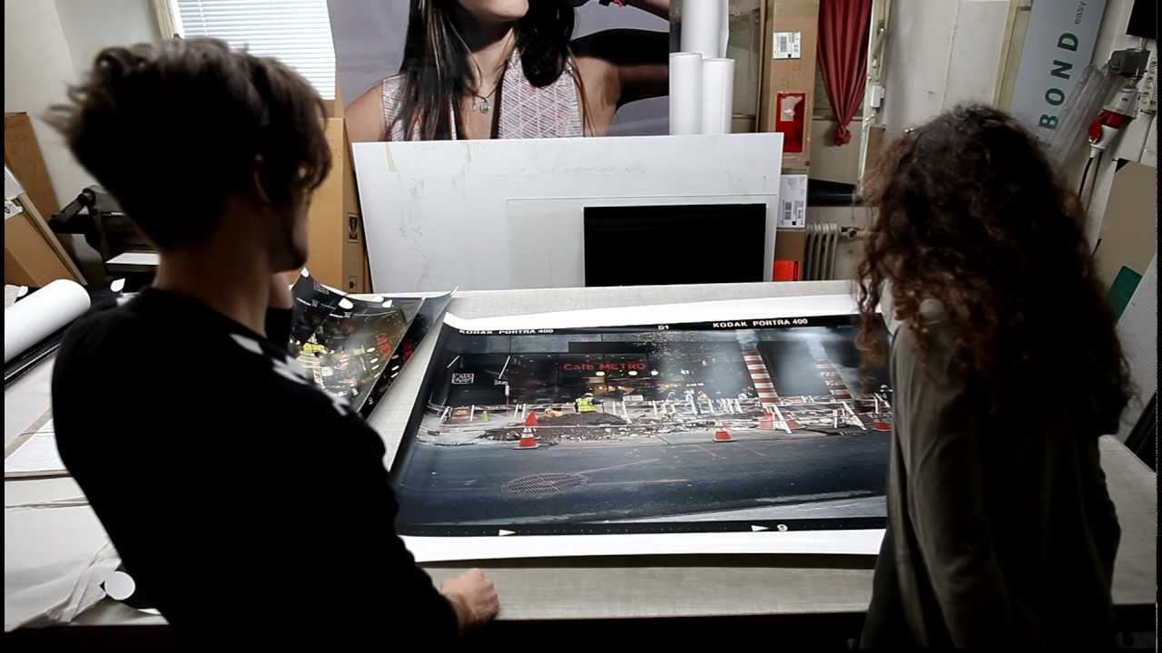 looking at analog c-prints - YouTube