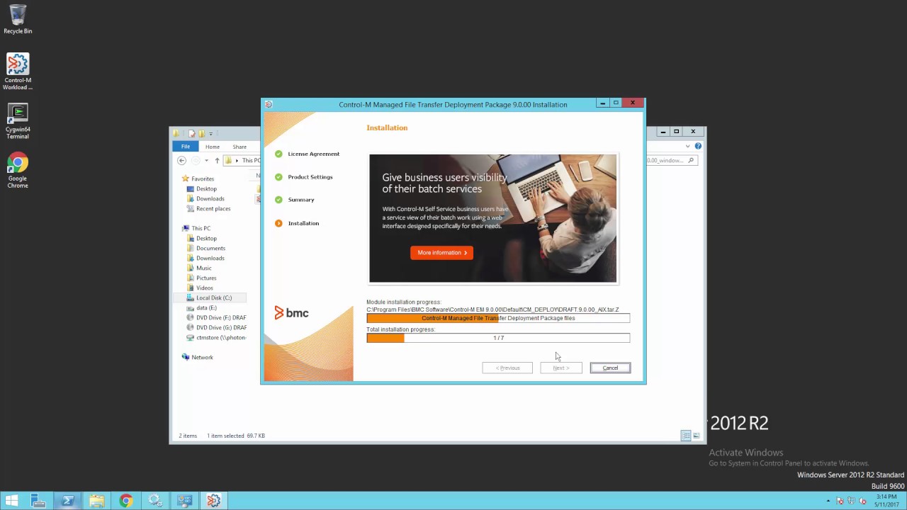 How to Install Control-M Managed File Transfer 9.0 - YouTube