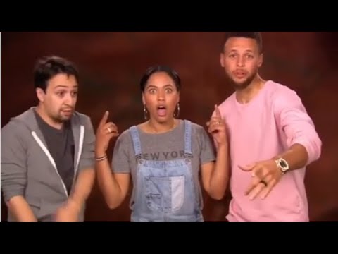 celebrities singing Hamilton (again) - YouTube