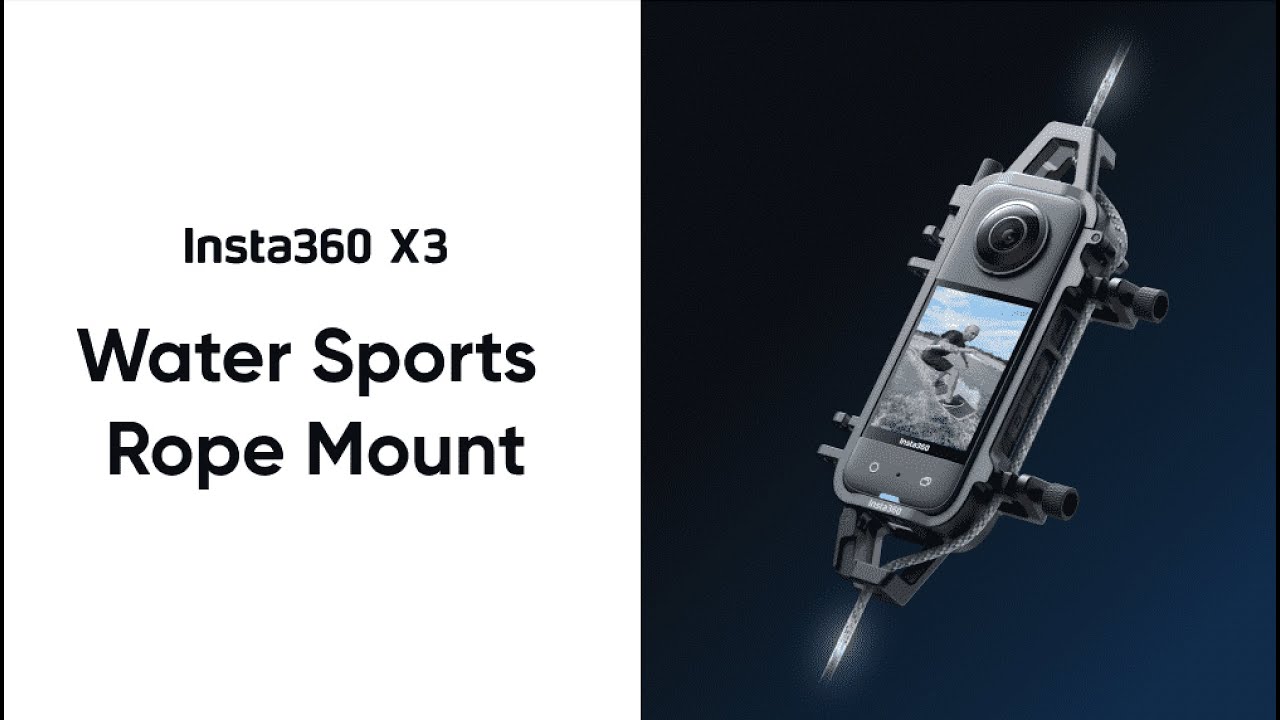 Insta360 X3 Water Sports Rope Mount - Install Guide - YouTube