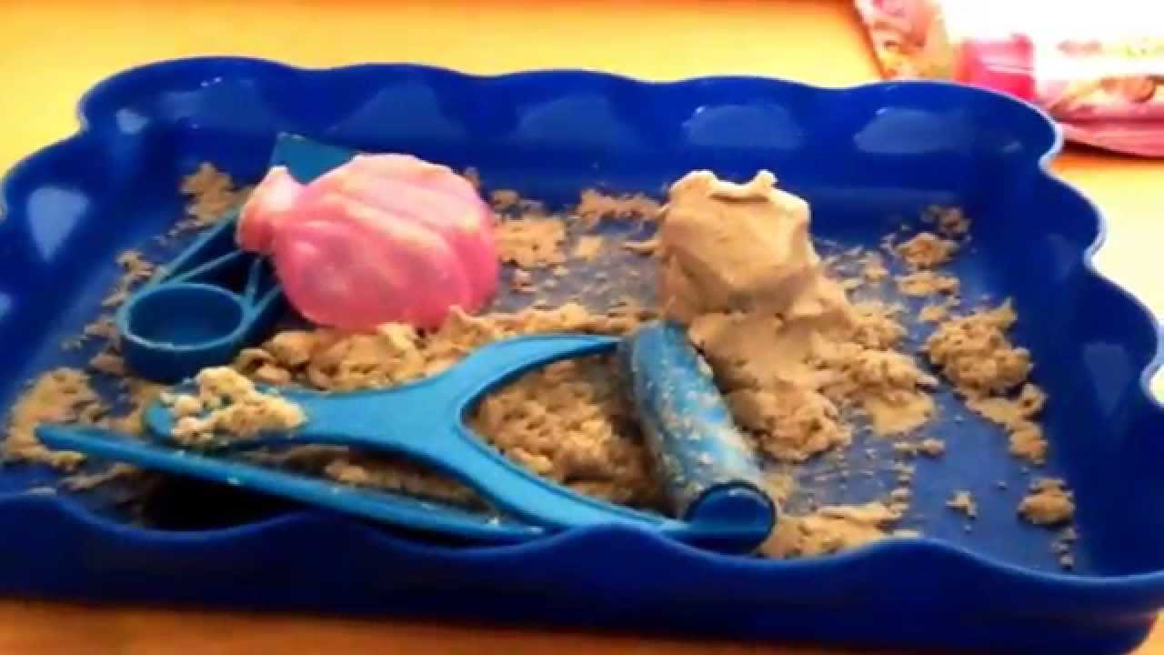 Crazy Sand or Moon Sand review - YouTube