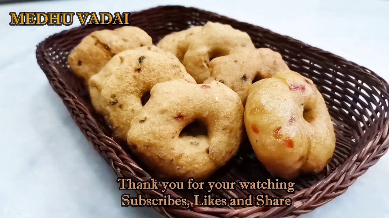 Medhu Vadai - YouTube