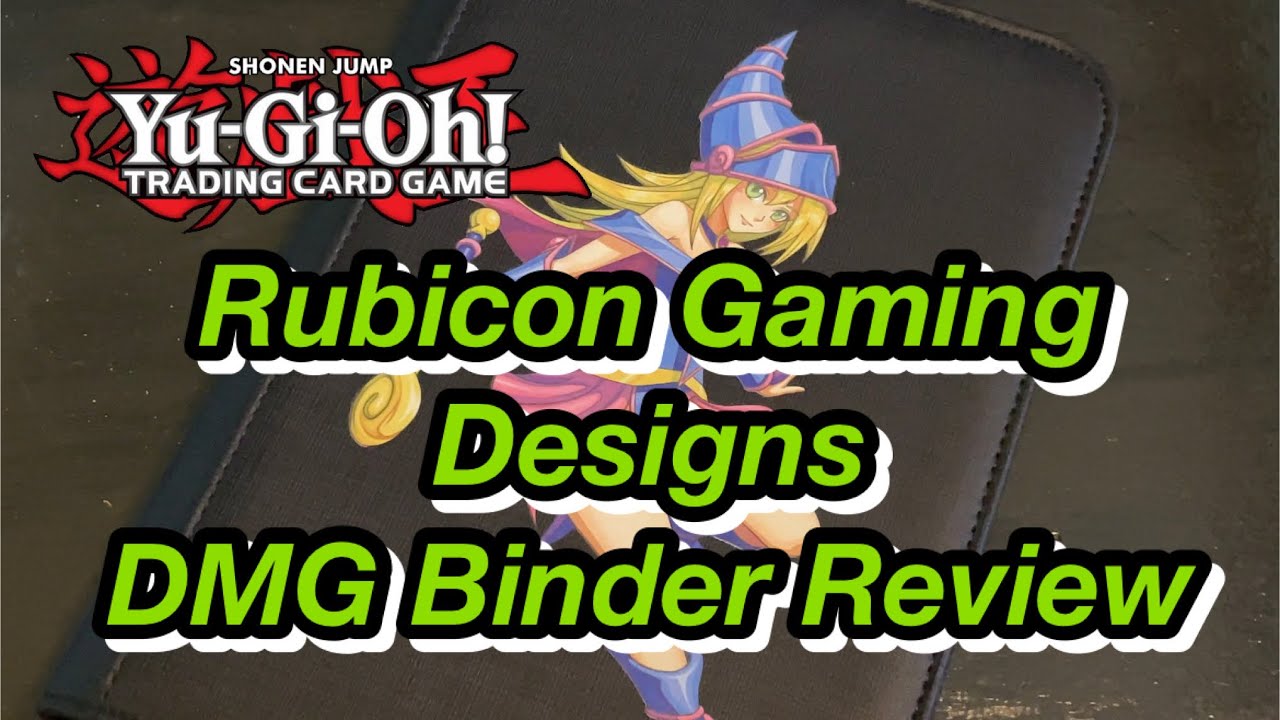 Yu-Gi-Oh! Rubicon Gaming Designs Dark Magician Girl Binder Review ...