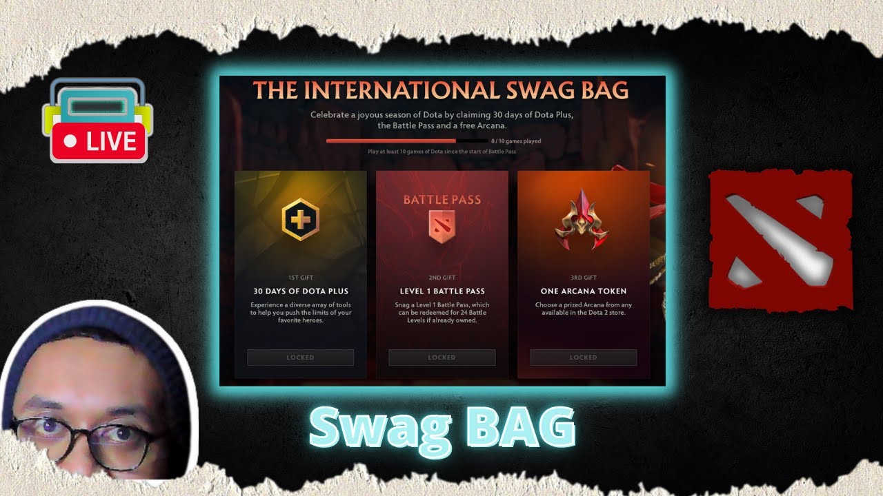 ( LIVE ) - DOTA SWAG BAG ( ARCANA GRATISAN ) - YouTube