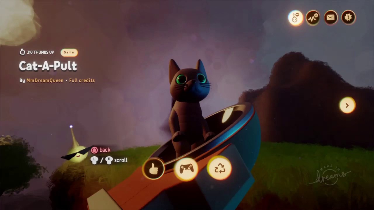 CAT-A-PULT (Dreams PS4) - YouTube