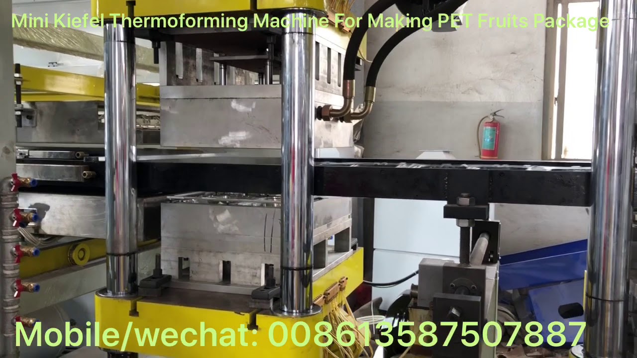 Mini Kiefel Thermoforming Machine/ PET Box/Container/Tray Making ...