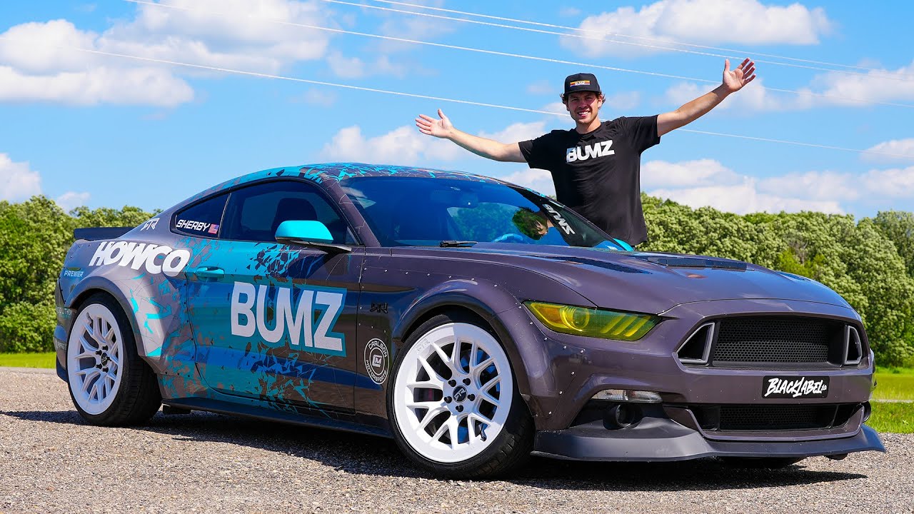 Selling Enough Sunglasses to Build My Dream. (Mustang Reveal) - YouTube