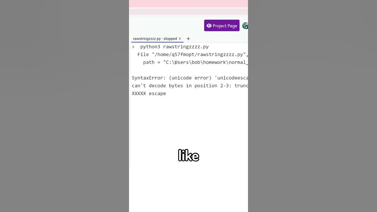 What are raw strings in Python? 🐍 - YouTube