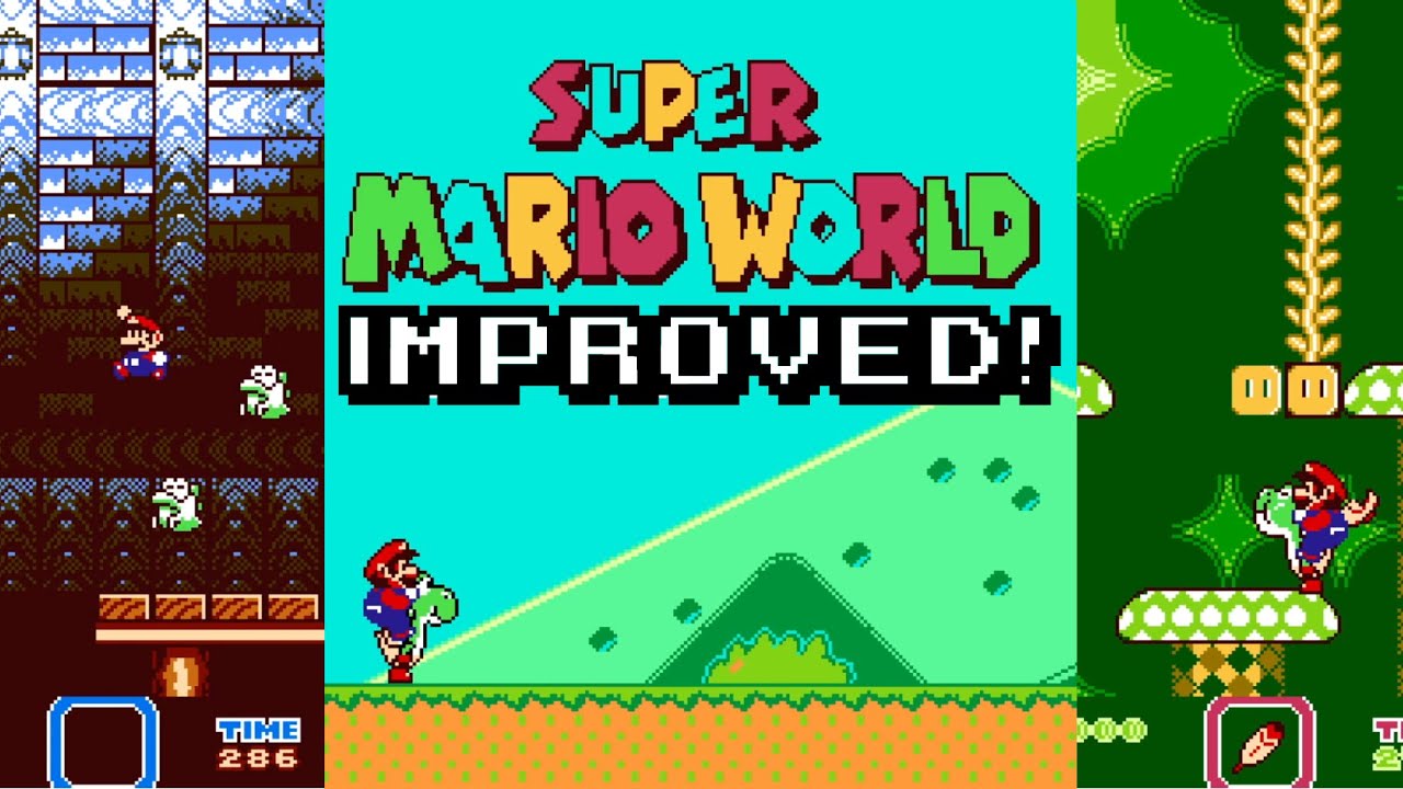 Super Mario World (NES) Improvement • Full Play-through | (Super Mario ...