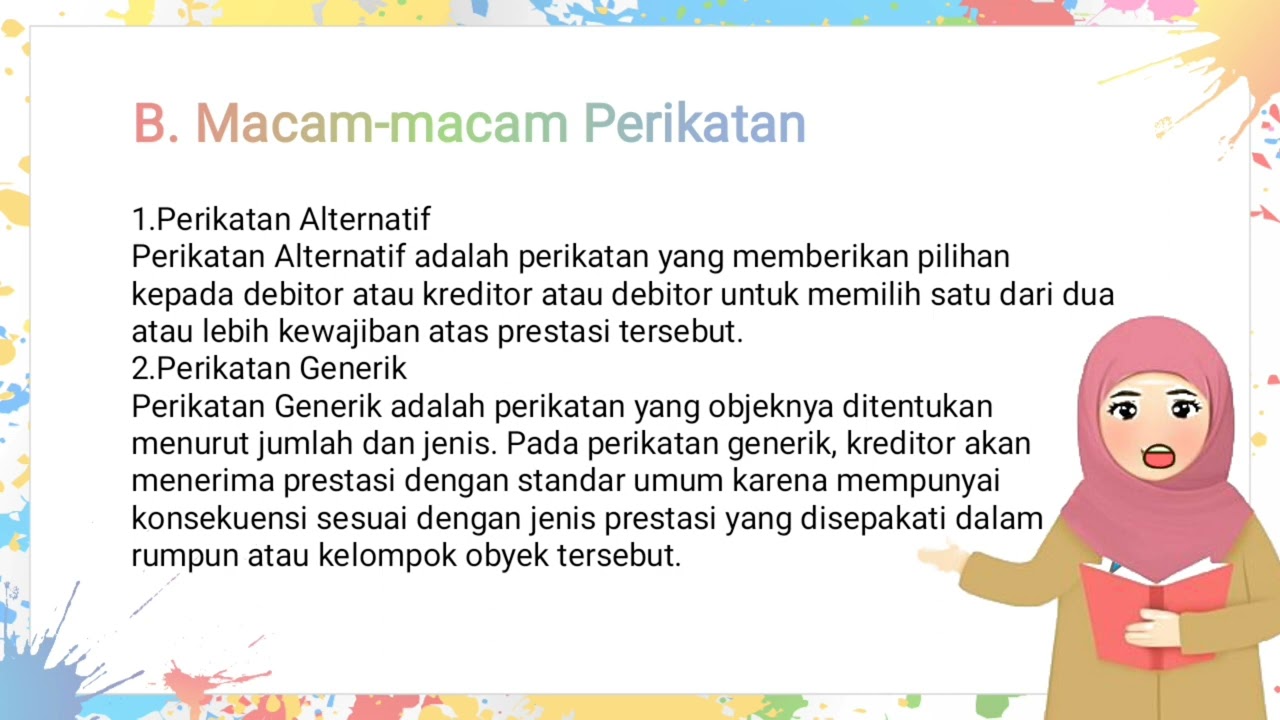 Perikatan yang lahir dari undang undang dan perikatan dalam hukum ...